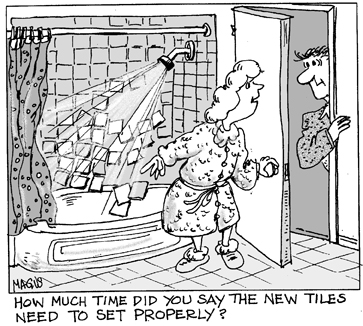 home renovations and construction cartoons
